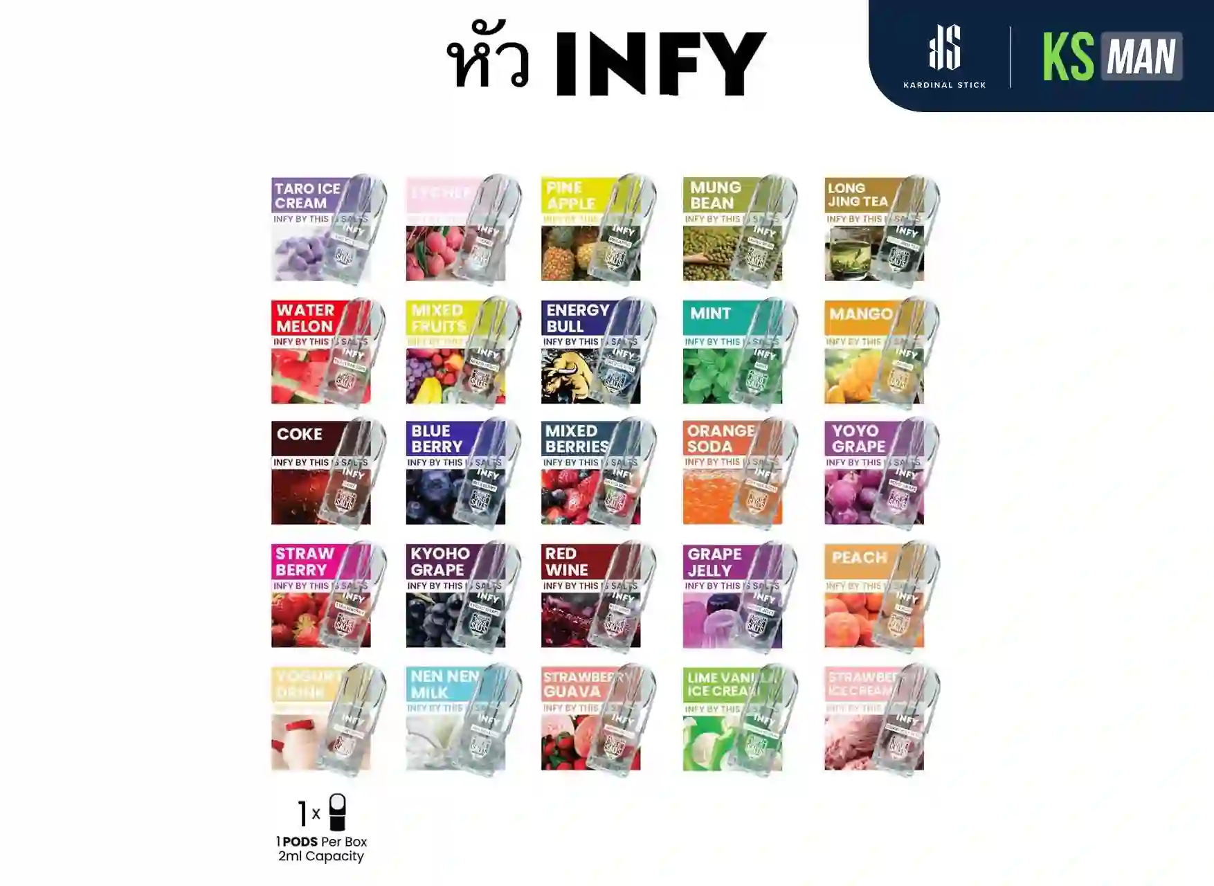 Infy Pod พอตไฟฟ้า หัวใส ไฟกระพริบ โดนใจสายสูบยุคใหม่